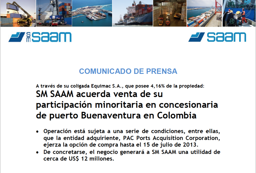 Venta Buenaventura – SAAM