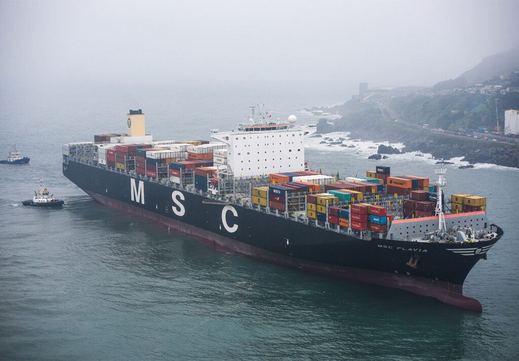 Ya está en Chile el buque más grande que ha llegado al país – SAAM